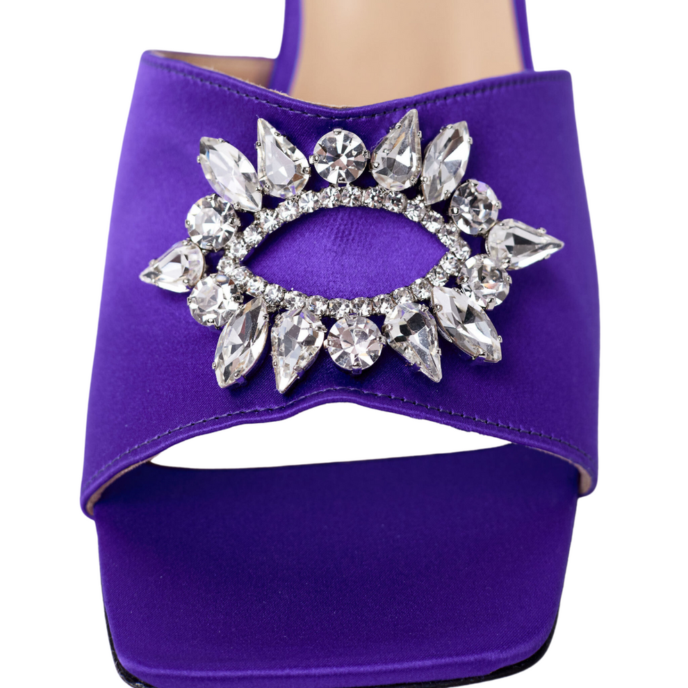 Purple Mules 100 | Elegant and Stylish Purple Mules – Nalebe